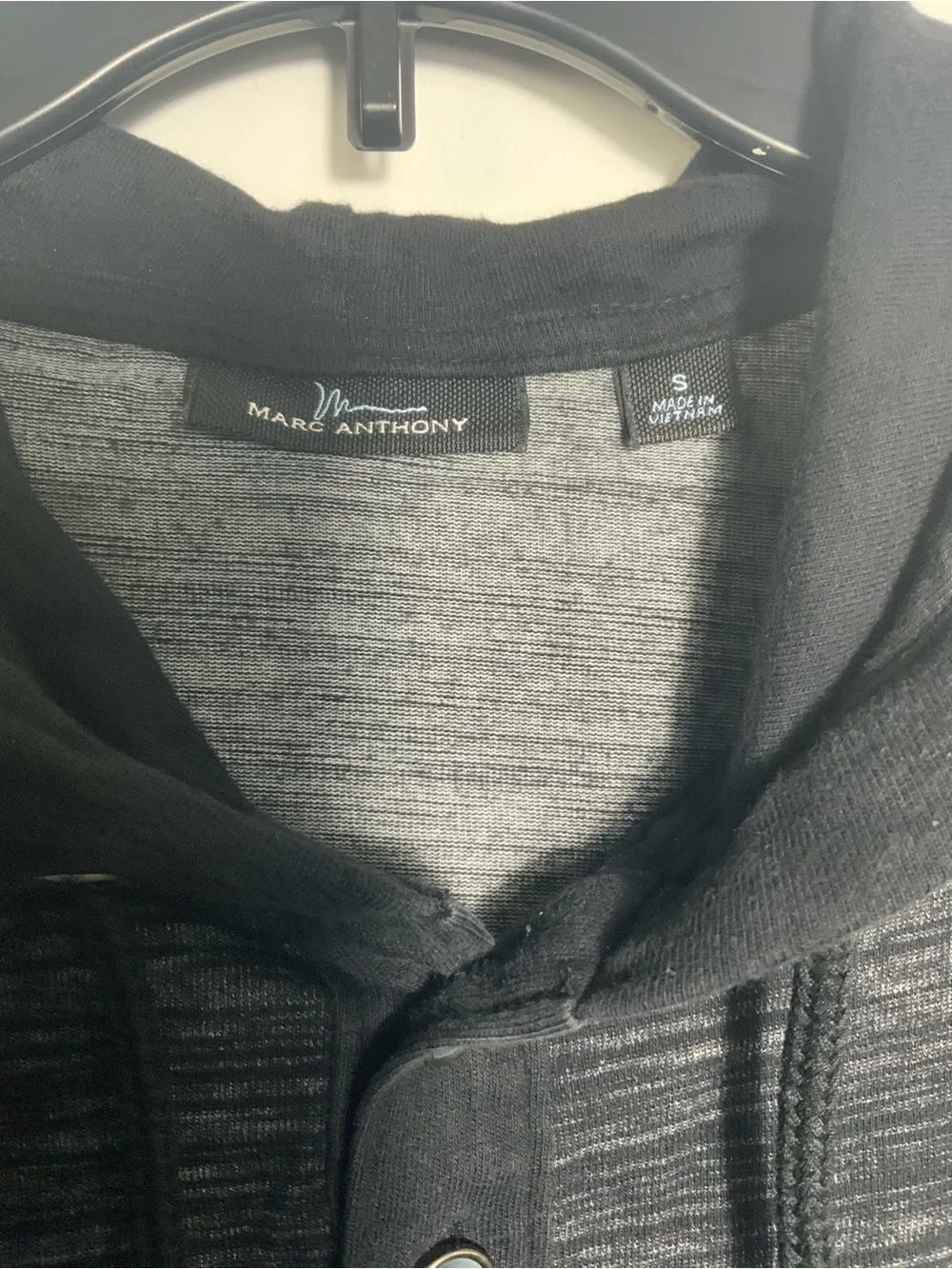 Marc Anthony | Jackets & Coats | Marc Anthony Black And Gray Hooded ...